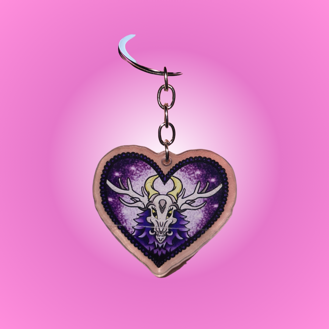 Wendigo Keychain – HandmadeSask