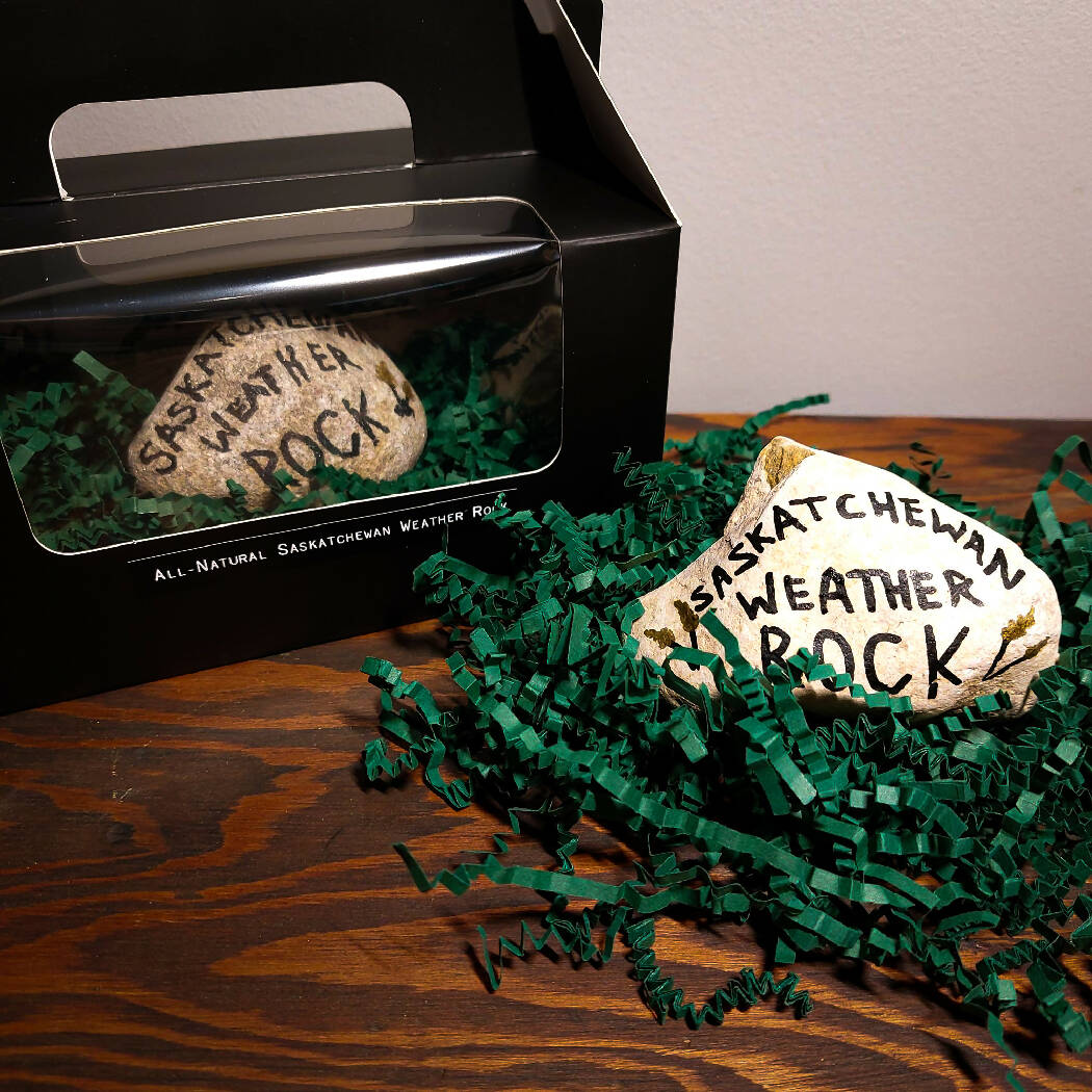 Original Saskatchewan Weather Rock - Unique Gag Gift – HandmadeSask
